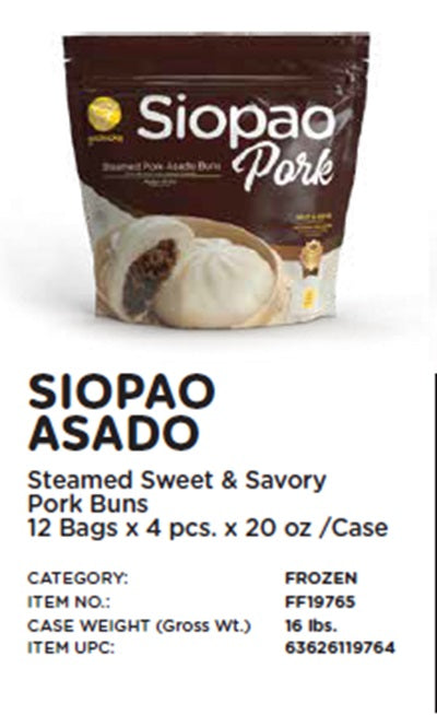 Goldilocks Steamed Pork Buns (Siopao Asado) – J2TEnterprise